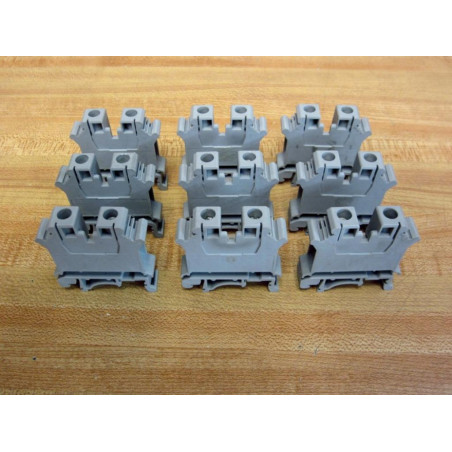 Phoenix Contact UK-10N Terminal Block UK10N 3005073 (Pack of 9) - Used