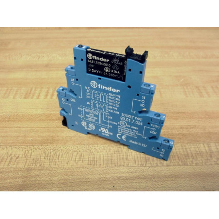 Finder 93.01.7.024 Relay Socket 93017024 W 34.51.7.024.0010 Relay - New ...