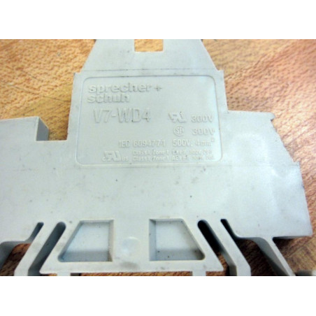 Sprecher+Schuh V7-WD4 Terminal Block V7WD4 (Pack of 31) - New No Box