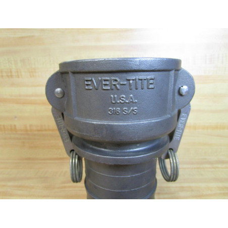 Ever-Tite 3C 3" Quick Connect Coupler Hose Shank - New No Box