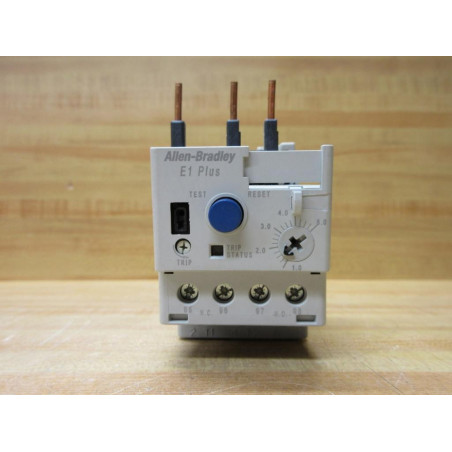 Allen Bradley 193-ED1CB Overload Relay 193ED1CB WOut Red Test Button - Used
