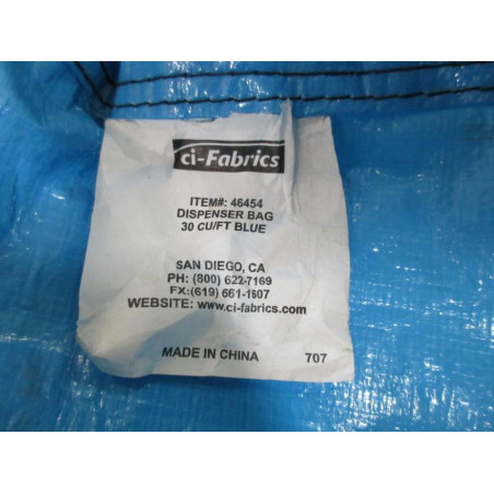 CI-Fabrics 46454 Flo-Pak Overhead Dispenser Bag 030 - Used