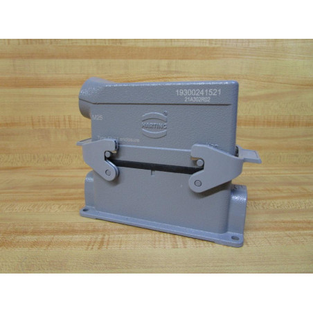 Harting Han 24B-asg1-QB-M25 Socket Housing 19300241231 WHood - New No Box