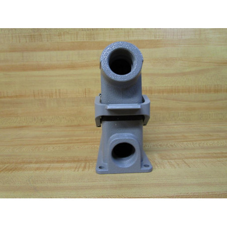 Harting Han 24B-asg1-QB-M25 Socket Housing 19300241231 WHood - New No Box