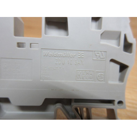 Weidmuller ZDU 103AN Terminal Block ZDU103AN (Pack of 5) - New No Box
