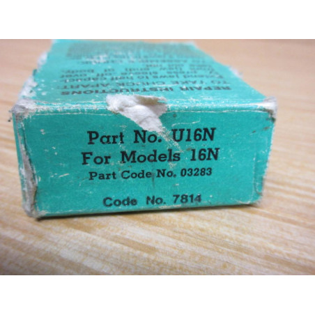 Jacobs Chuck U16N Nut & Jaws 03283