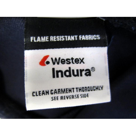 Westex Indura 124635 Navy Cotton Lab Coat 40" XL