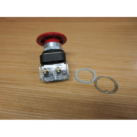 Allen Bradley 800T-FXD4 Push Button 800TFXD4 Red Jumbo W800T-XD4 - New ...
