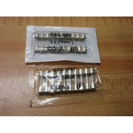 Farnell 533-087 Fuse 533087 (Pack of 20)