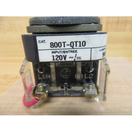 Allen Bradley 800T-QT10 Push Button Amber 800T-QT10A - New No Box