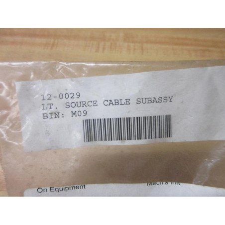 LSI 12-0029 Light Source Cable Sub Assy 120029