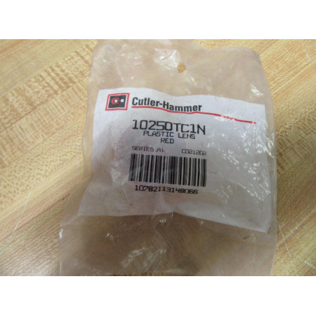Cutler Hammer 10250TC1N Plastic Red Lens