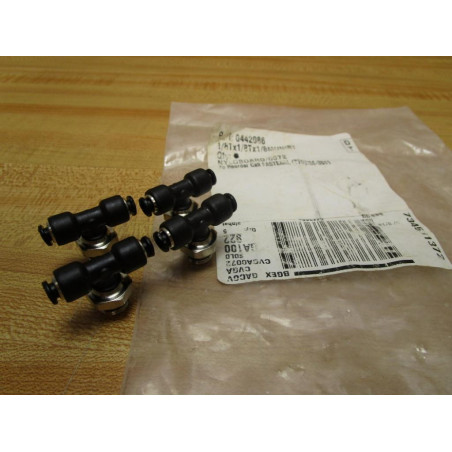 Fastenal 0442086 18" Push To Connect Branch Tee (Pack of 4)