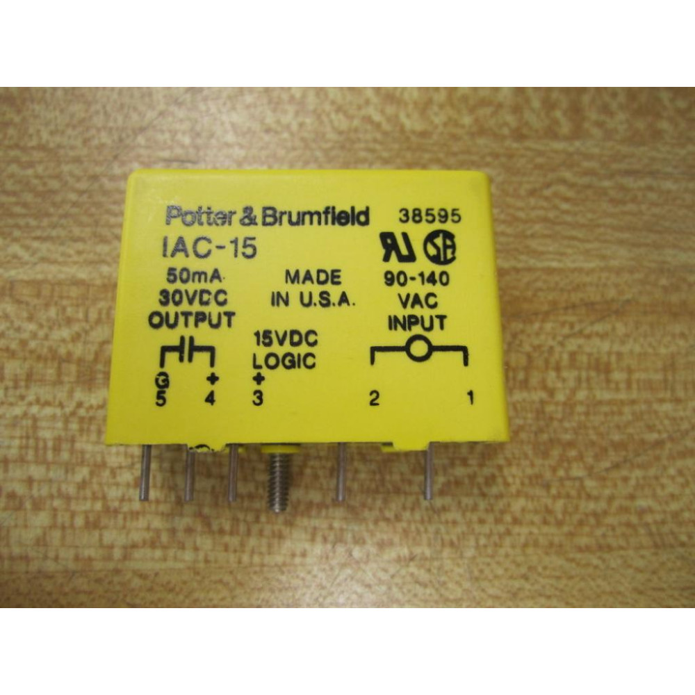 Potter & Brumfield IAC-15 Input Module - New No Box