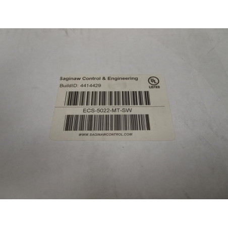 Saginaw Control & Engineering ECS-5022-MT-SW 4 Arm Knob Assembly 2830-U