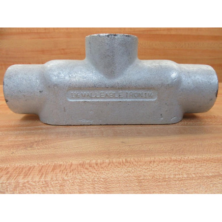 O-ZGedney TB-150 Malleable Iron 1-12" Conduit Body TB150 - New No Box