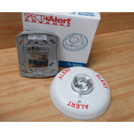 HoneywellSystem Sensor SCW-CLR-ALERT Spectra Alert Advance Strobe ...