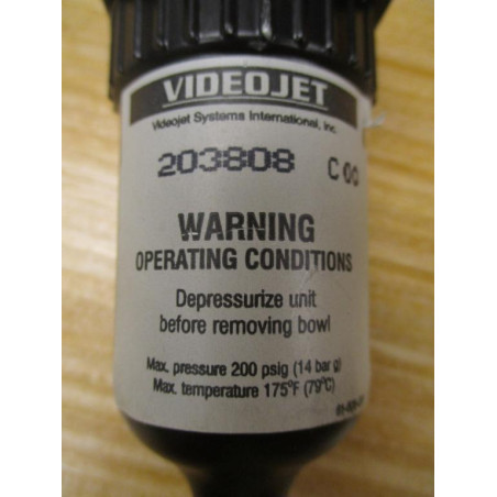 VideoJet 203808 Filter - New No Box