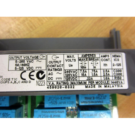 Allen Bradley 1746-OW16 Out Module 1746-0W16 Ser.D ,WO Cover - New No Box