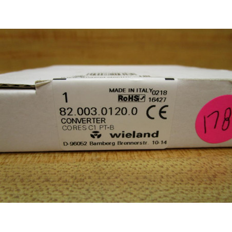 Wieland 82.003.0120.0 Analog Isolation Amplifier Cores C1 PT-B Sealed