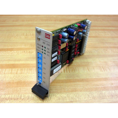 MTS Temposonics MK-292 Digital Output Module MK292-1001 Rev.6 - Used