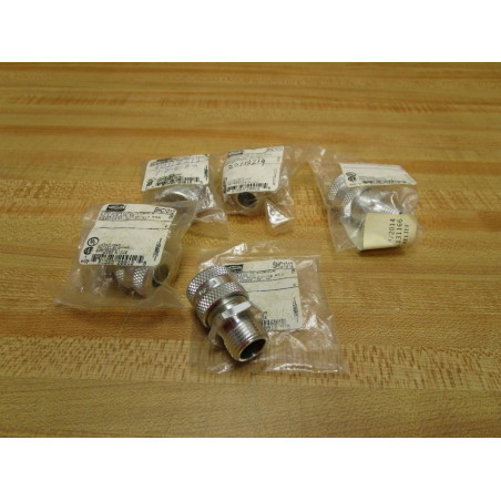 Hubbell SHC1012 Liquid Tight Cord Connector (Pack of 5)