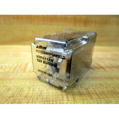AMF Potter & Brumfield KRPA11AN-12V Relay KRPA11AN12 - New No Box