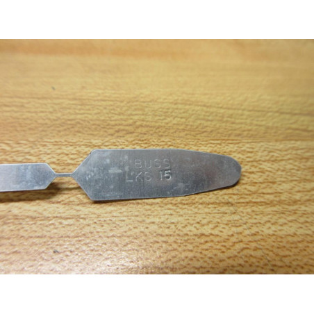 Buss LKS-15 Bussmann Fuse Link Cross Ref 4XK01 (Pack of 3) - New No Box