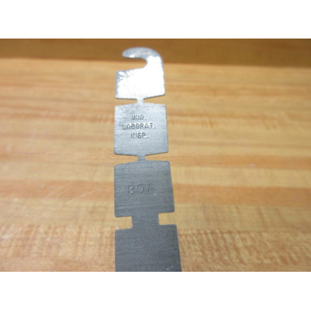 Und. Lab. 80A-600V Fuse Link 80A (Pack of 12) - New No Box