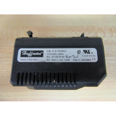 Hoffman ATEMNO Thermostat 01145.9-00 - New No Box
