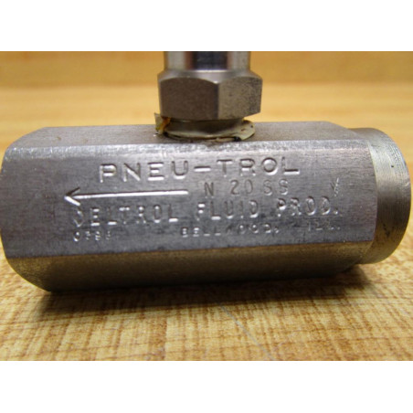 Deltrol Fluid 10001-13 Valve N20SSK Stainless 14" NPT - New No Box