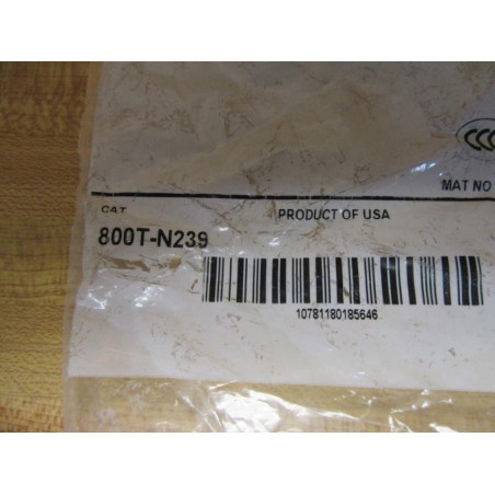 Allen Bradley 800T-N239 Selector Coin Slot