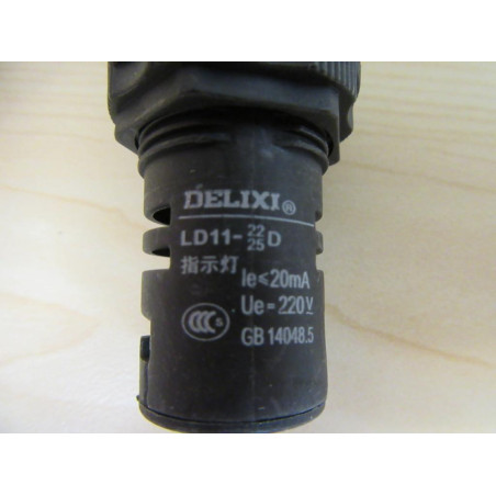 Delixi LD1122B21*3F Pilot Light (Pack of 7) - Used