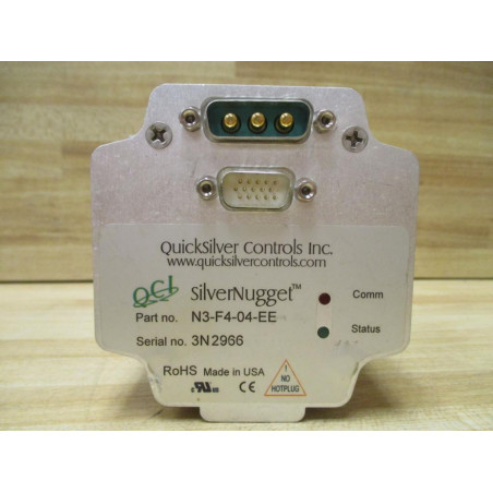 Quick Silver Controls N3-F4-04-EE SilverNugget Controller N3F404EE ...