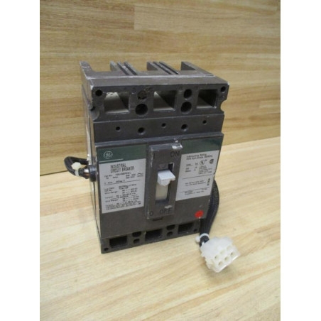 General Electric TEB132070WL 70A Circuit Breaker GE Chipped Switch - Used
