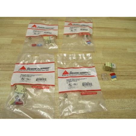 Siemon Company MX3-F-U3-20 Max Module Voice Jack Insert MX3FU320 (Pack ...