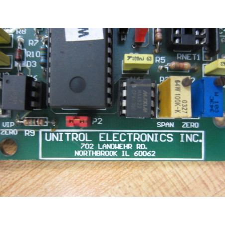 Unitrol Electronics 9180-PWC-1 Pulse Width to Voltage Converter Bd ...