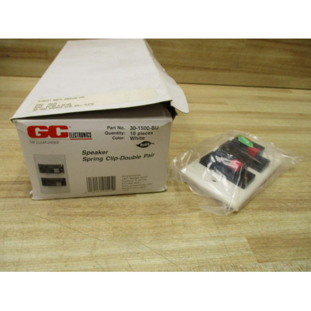 GC Electronics 30-1500-BU Speaker Spring Clip 301500BU (Pack of 10)
