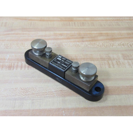 Weston 5 Amp Shunt 50 MV Drop Shunt Meter - Used
