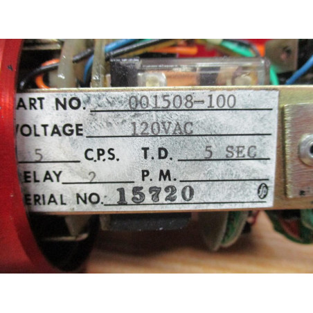 DET Tronics U7600B4722 UV Fire Detector Controller 001508-100 WO ...