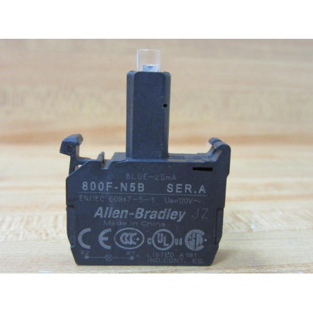 Allen Bradley 800F-N5B Light Module 800FN5B - New No Box
