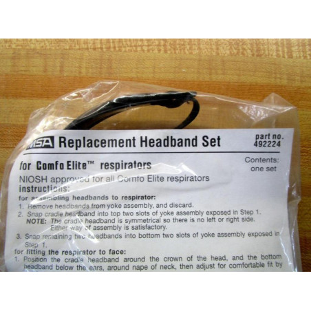 MSA 49224 Replacement Headband Set (Pack of 11)