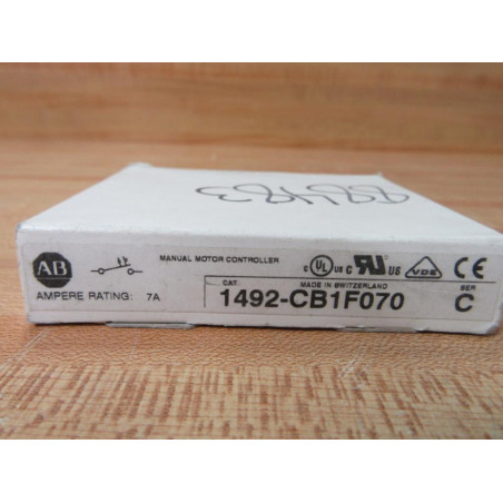 Allen Bradley 1492-CB1-F070 Circuit Breaker 1492CB1F070