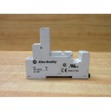 Allen Bradley 700-HN222 Relay Socket 700HN222 WO Clip (Pack of 2) - New ...