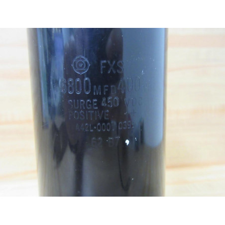 Hitachi A42L-0001-0399 FXS Capacitor 6800MFD 400VDC - New No Box