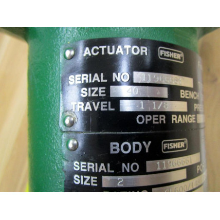 Fisher Controls 667 Actuator Assy. ED - Used