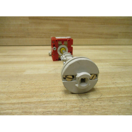 EEC AEG ED1-3D3SD8-RG Emergency Disconnect Switch 31990755 WO Lever ...