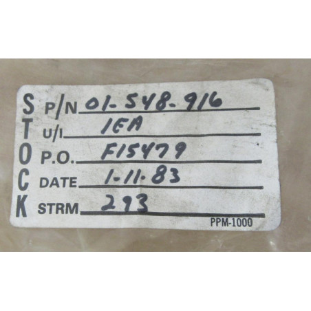 Thaxton 01-548-916 Hydro Test Plug 01548916 4"