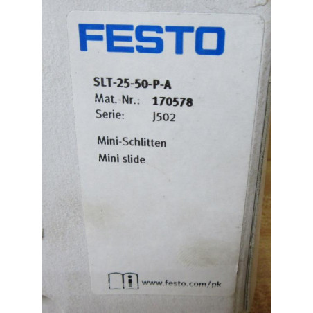 Festo STL-25-50-PA Mini Slide STL2550PA