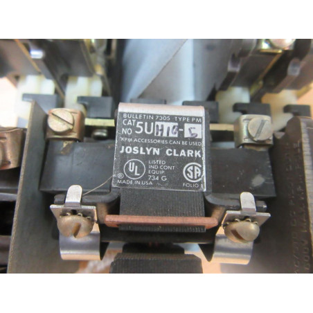 Joslyn Clark 5UH10-5-76 PML Latch Relay 5UH10576